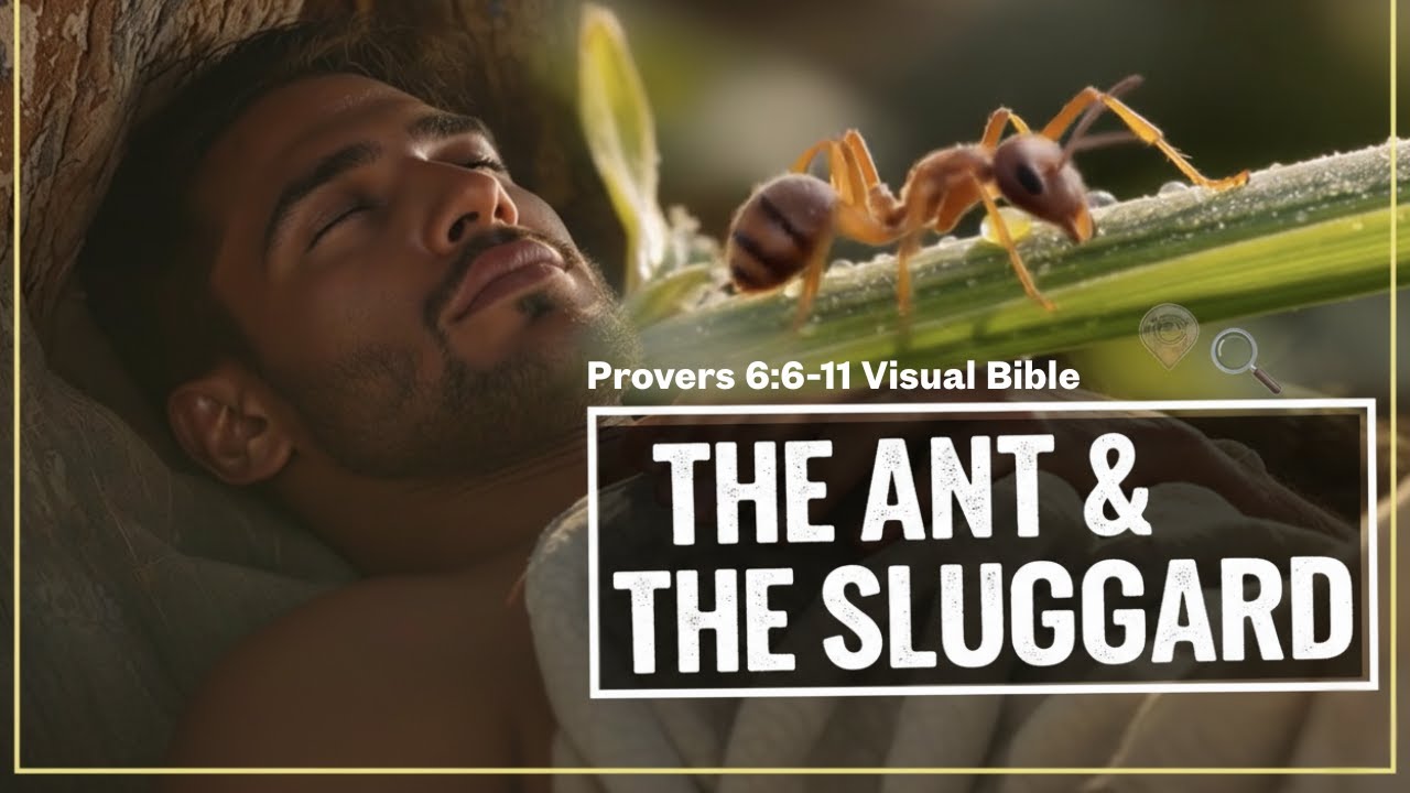 Go to the ant, you sluggard - The Ant And The Sluggard - Proverbs 6:6 ...