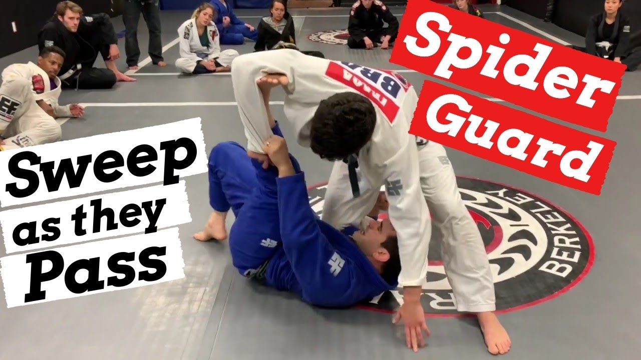 Spider Guard Sweep, Simple & Effective - YouTube