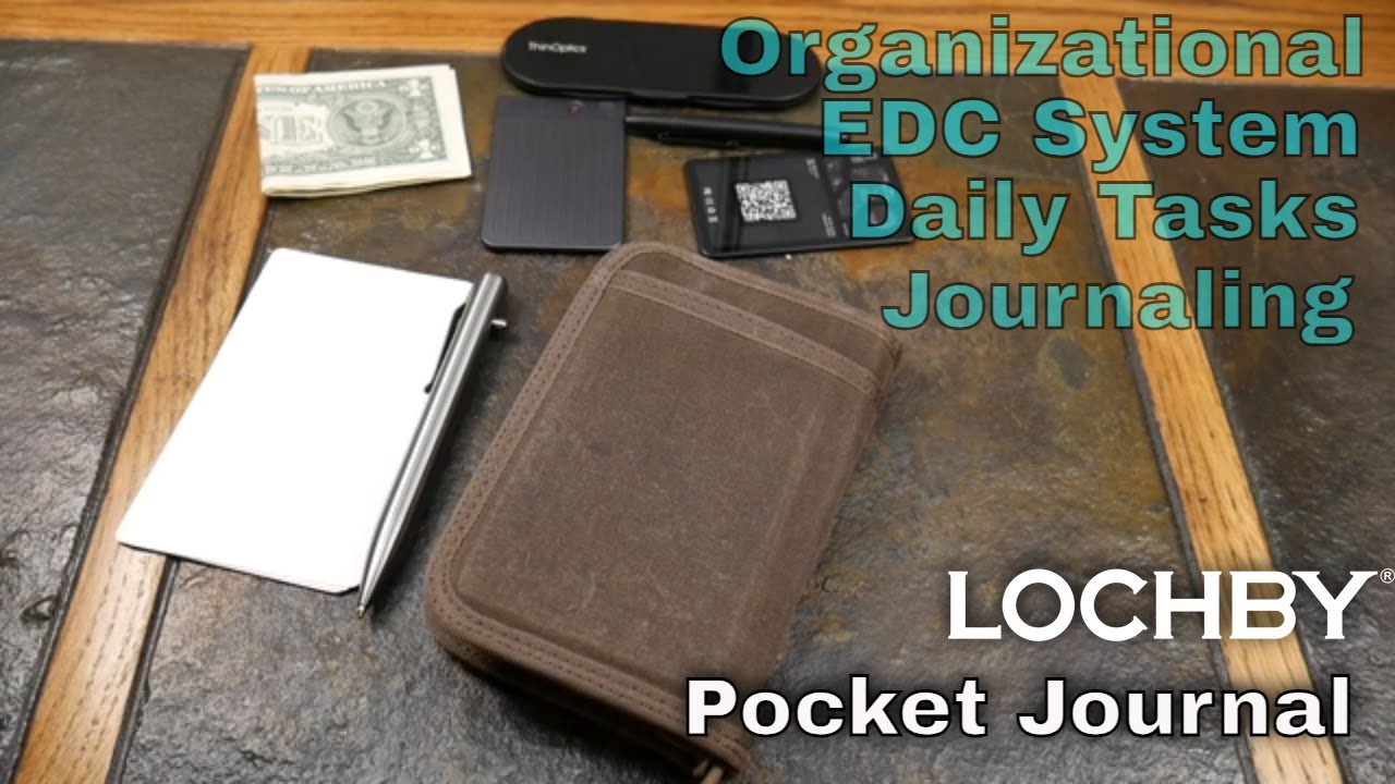 My Daily Organization EDC: Journaling & Tasks Setup - YouTube