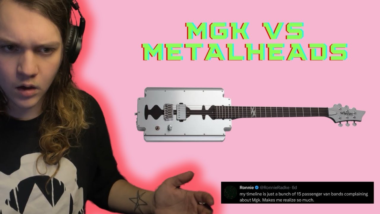 mgk TRIGGERS the metal community (again) |My Thoughts| - YouTube
