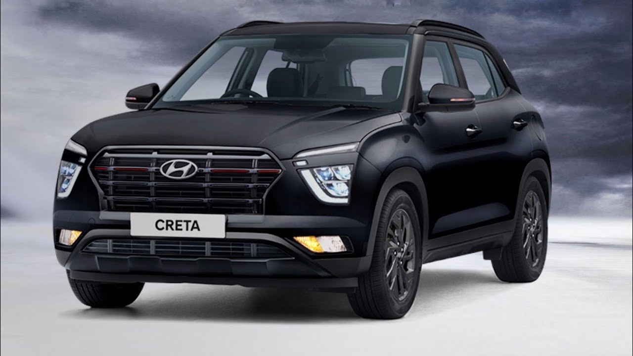 Hyundai creta E variant ( Phantom black colour ) - YouTube