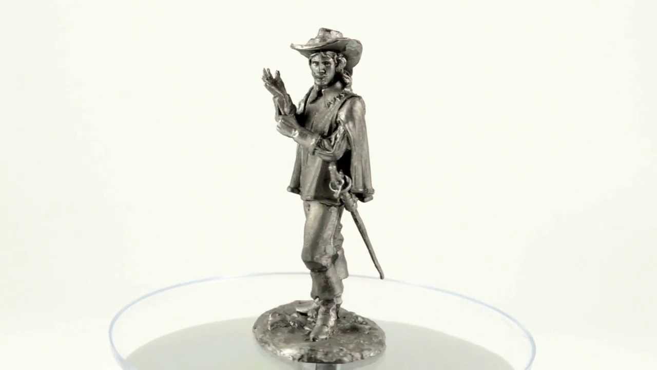 France. Royal Musketeer Athos from The Three Musketeers metal toy ...