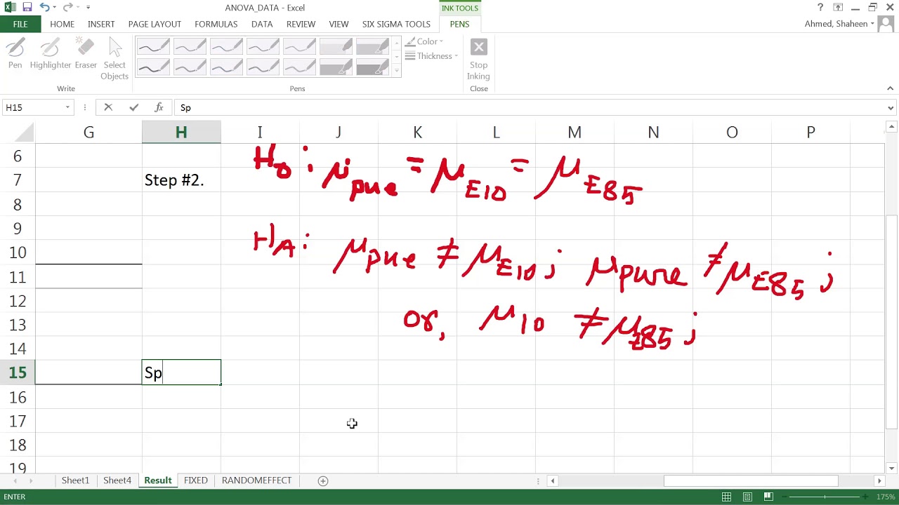 One Way Single Factor Analysis of Variance ANOVA Completely Randomized ...