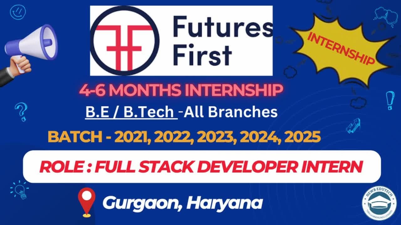 FutureFirstTexas Hiring | Full Stack Developer | 2021,2022,2023,2024,2025 | Gurugram - YouTube