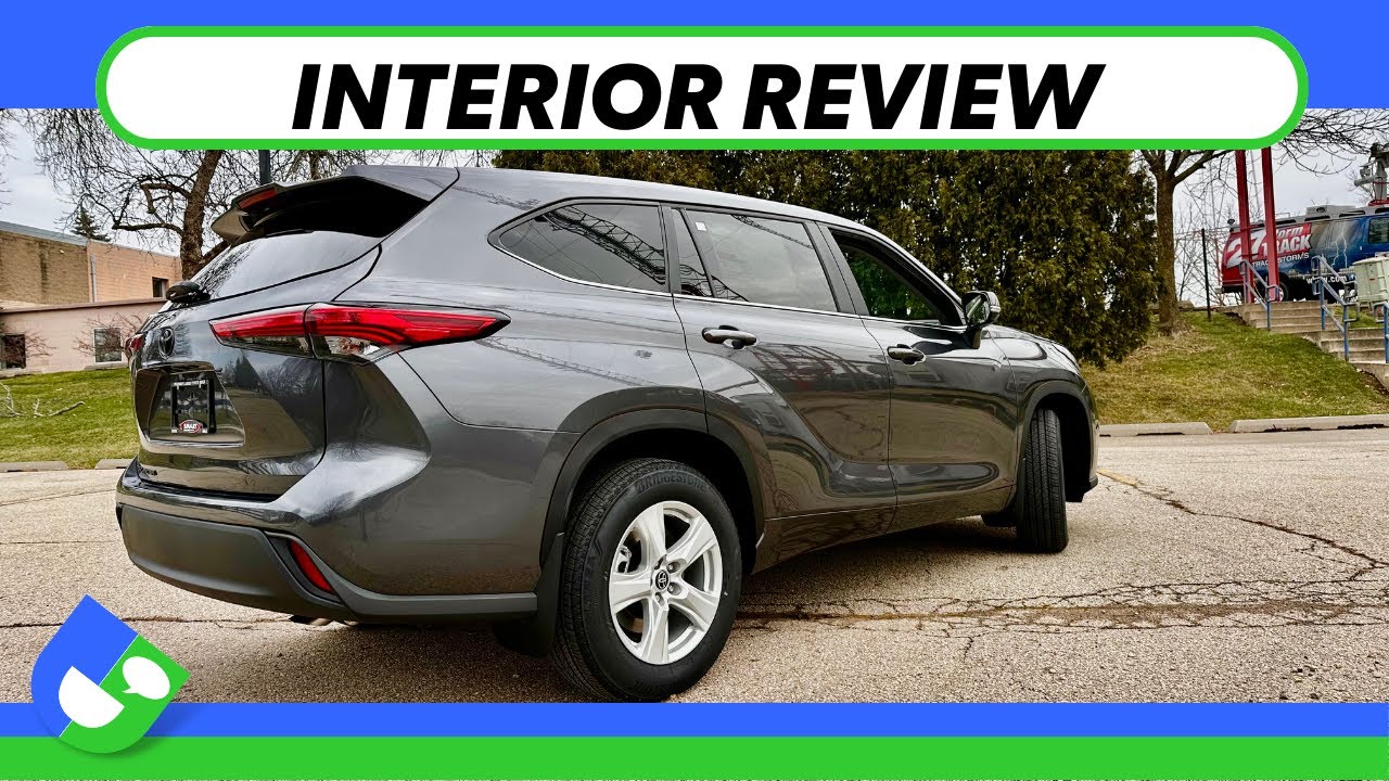 2023 Highlander L Entry-Level Interior Review by Toyota - YouTube