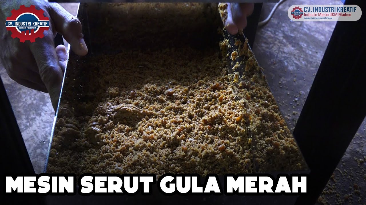MESIN SERUT GULA MERAH || Alat Menghaluskan Gula Merah Dengan Harga ...