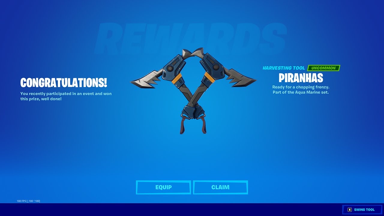 How to Get FREE Piranhas Harvesting Tool and Gold Flopper Spray in ...