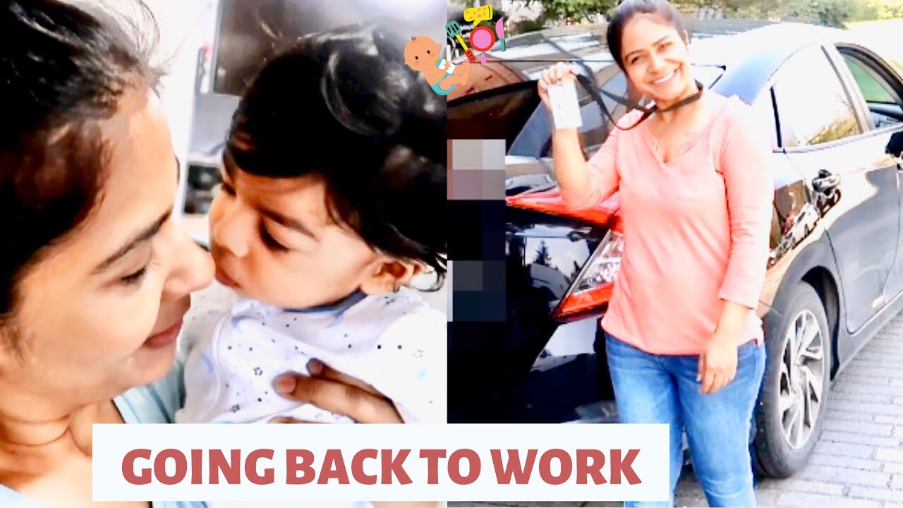 GOING BACK TO WORK | REALISTIC DAY IN THE LIFE OF A WORKING MOM ...