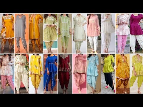 Latest and stylish tulip salwar suit design/new tulip pant design 2024 ...