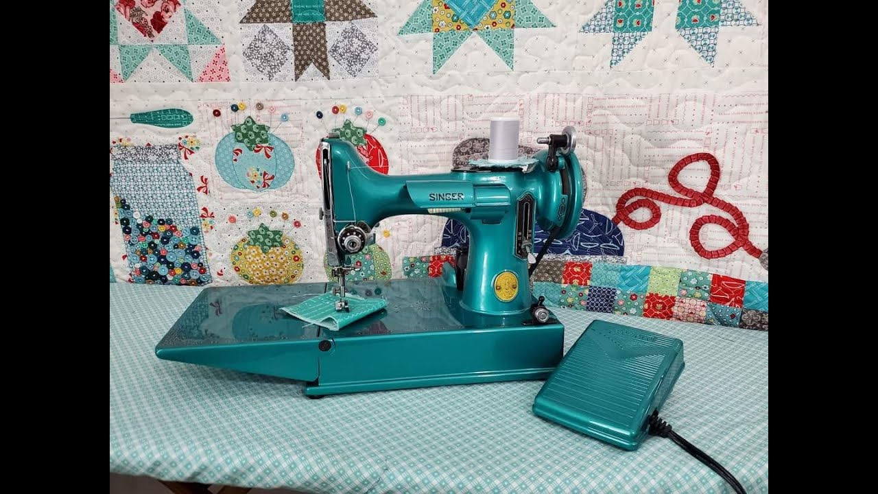 Special Edition! 1947 Featherweight Machine and Case Restoration - YouTube