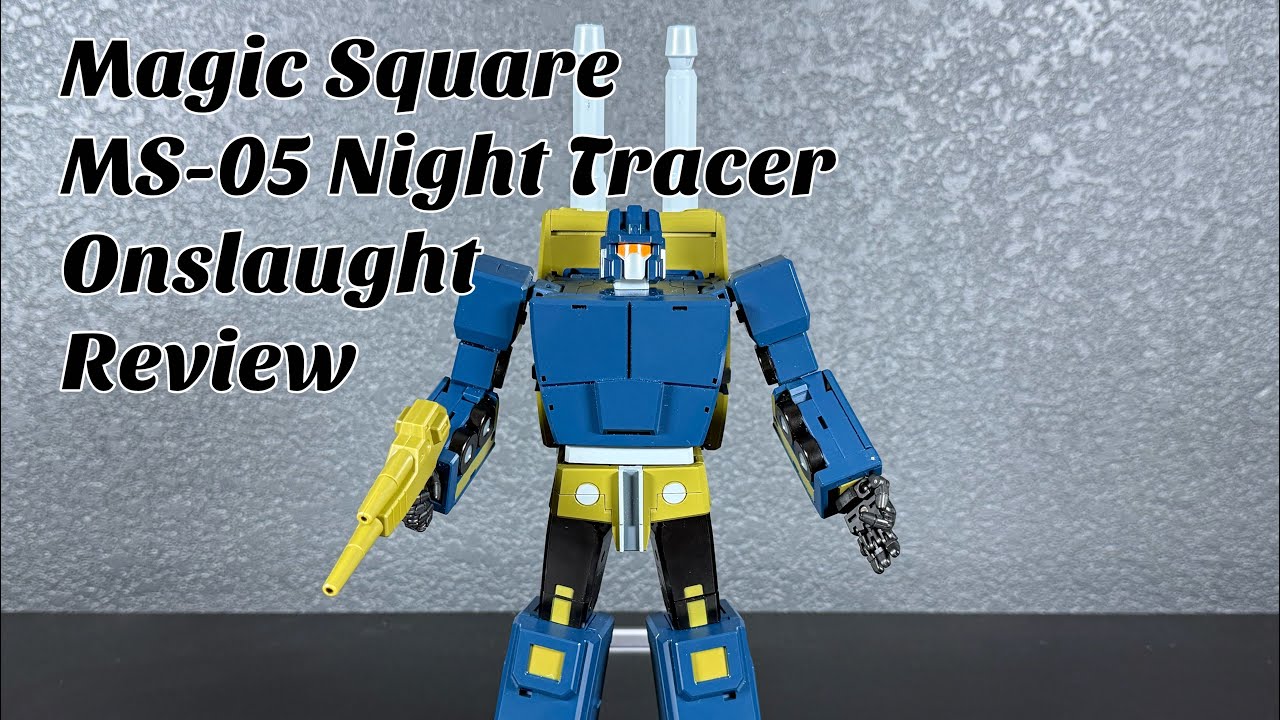 Magic Square MS-05 Night Tracer Onslaught review. - YouTube