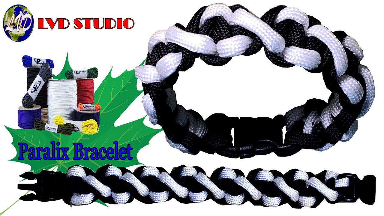 How to Make Paralix Paracord Bracelet-Paracord Bracelet Tutorial LVD Studio. - YouTube