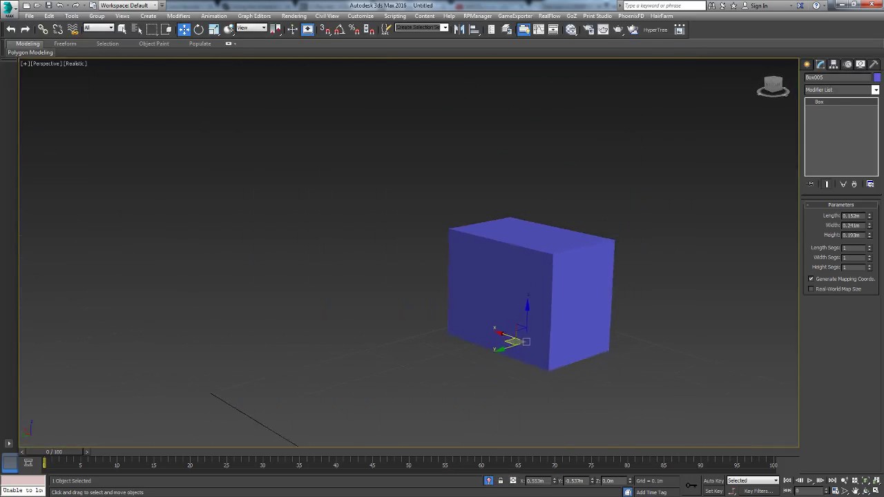 3D Studio Max Isolate Selection restores to original view - YouTube