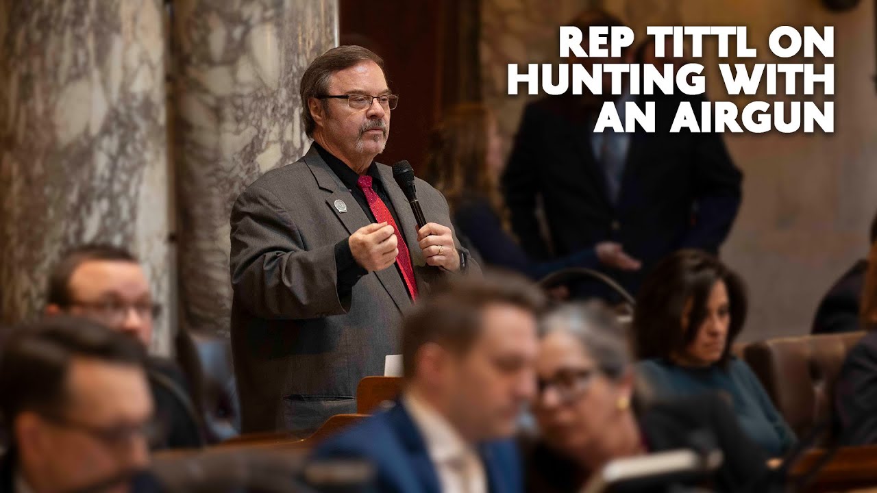 Rep Tittl on Hunting with an Airgun - YouTube