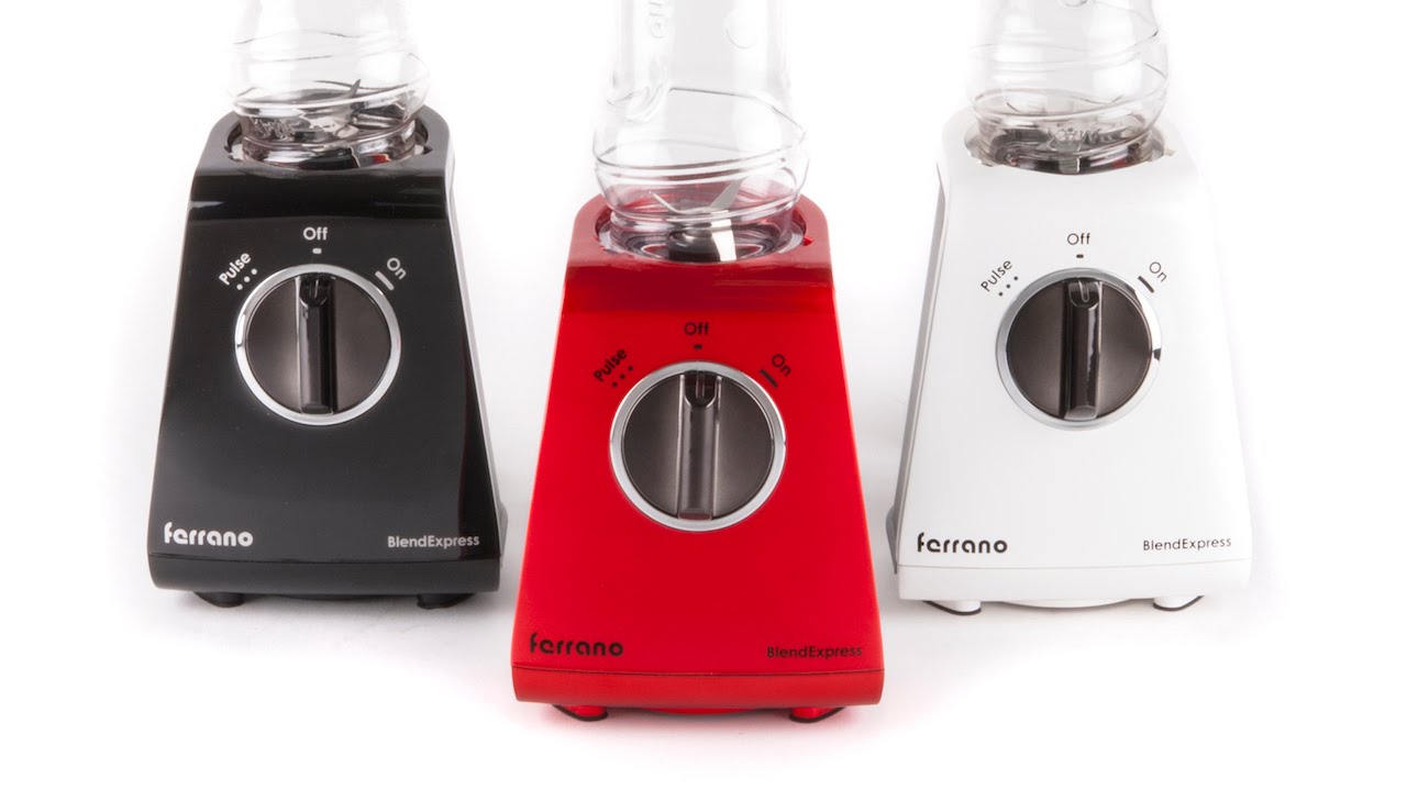 Introducing the Ferrano BlendExpress personal blender - YouTube