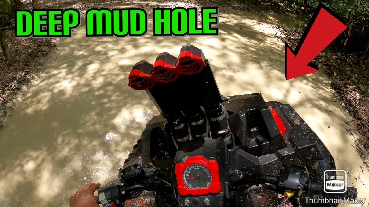 Polaris Sportsman HighLifter Mud riding at Southern ridge ATV Park ...