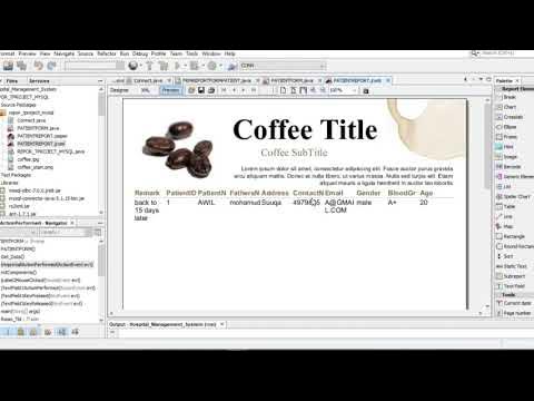 How to Create iReport Java NetBeans Connected MySQL Using Jasper Library and report plugin ...