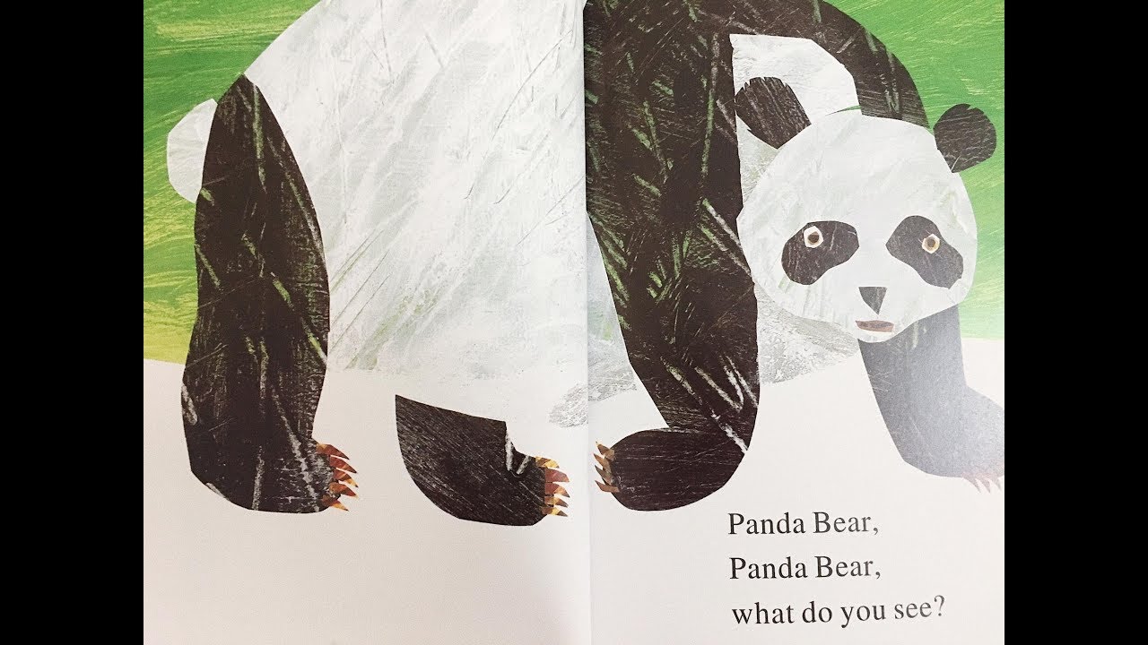 Panda Bear, Panda Bear What do you see by Eric Carle | English Book for ...