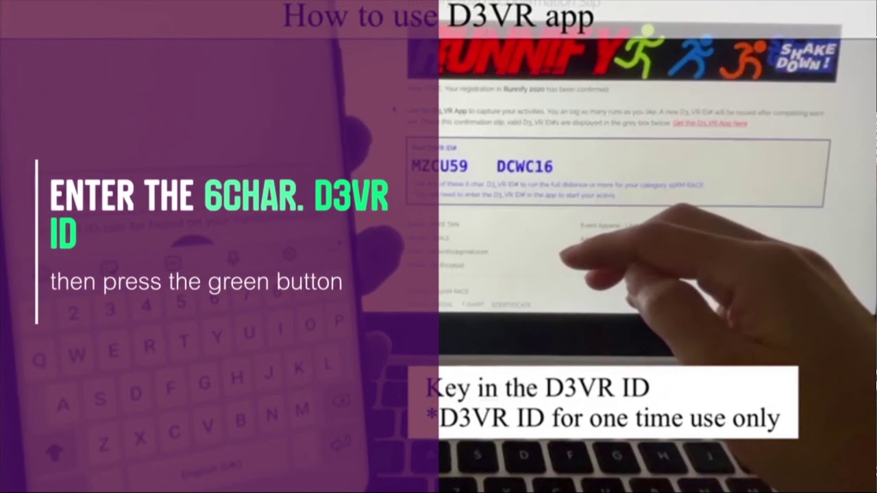 how to use the d3vr d3_vr app - YouTube
