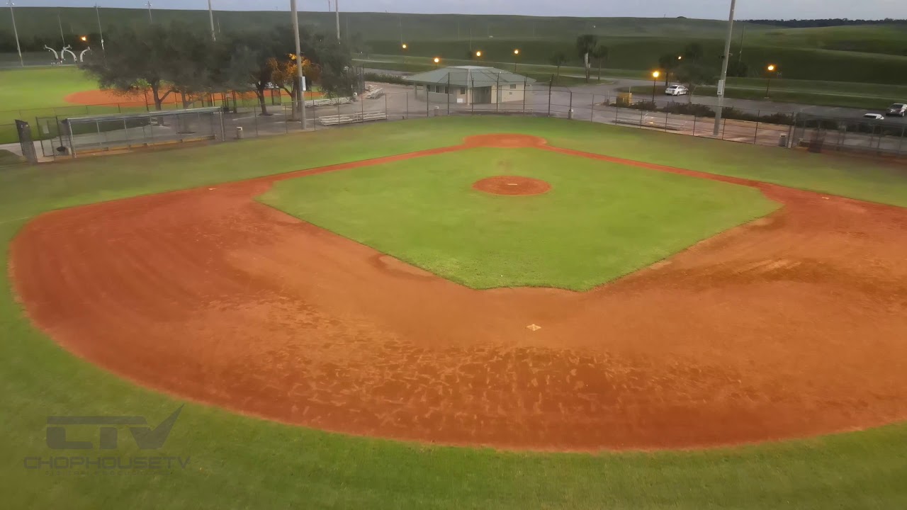 Baseball Field Flyover - 4K Royalty Free - YouTube