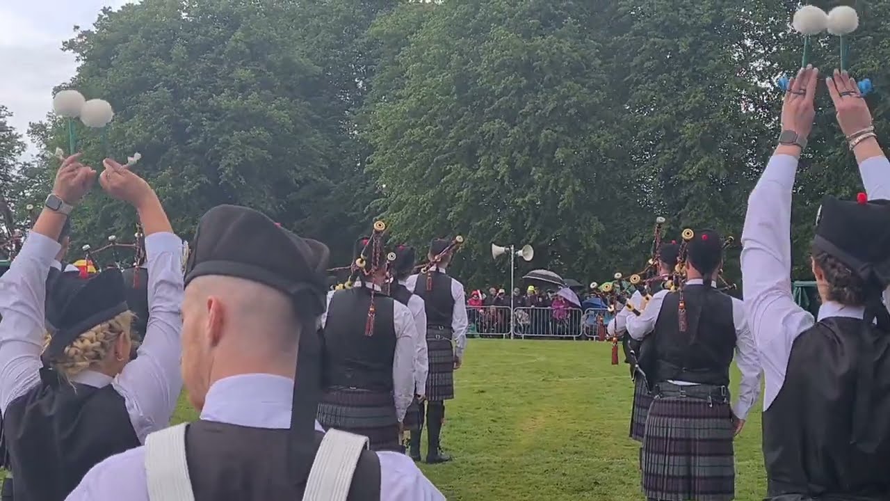 Scottish Power Pipe Band MSR @ UK Championships 2022 - YouTube