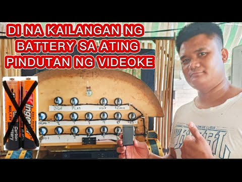 DI MO NA KAILANGAN NG BATTERY SA PINDUTAN NG VIDEOKE | ADAPTER PARA SA ...