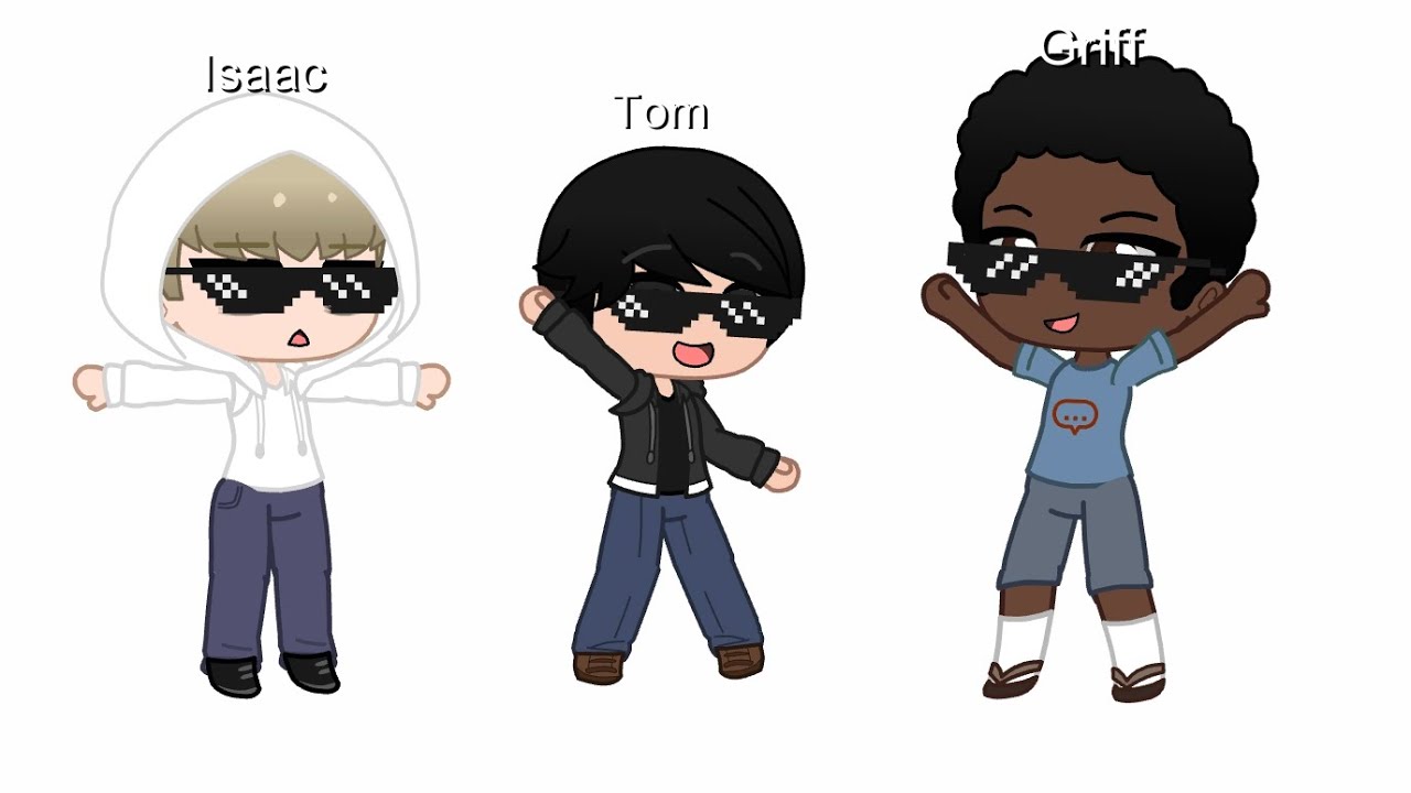 The Bully Busters but it's Griff, Tom, and Isaac (from we bare bears ...