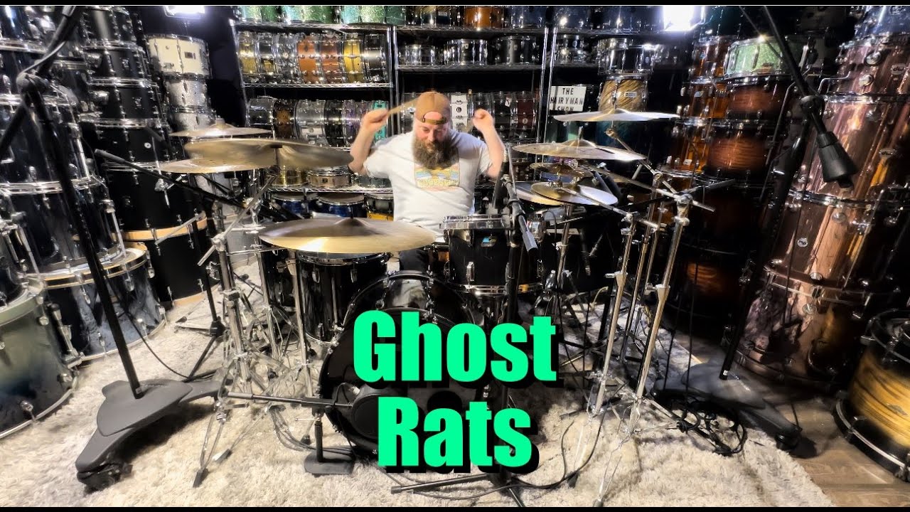 Ghost Rats Drum Cover @thebandGhost - YouTube