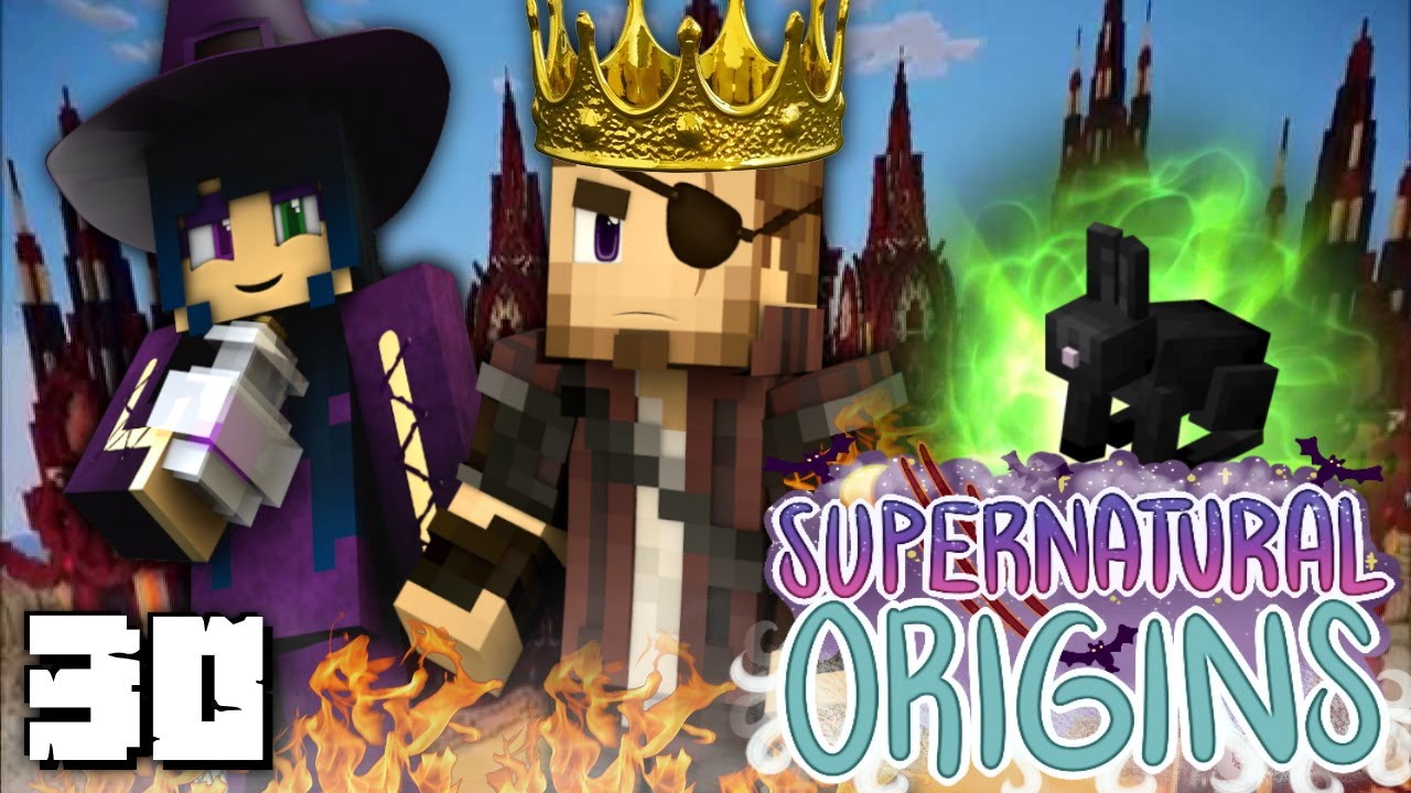 KING & QUEEN OF THE WORLD? Supernatural Origins (Minecraft Werewolf ...