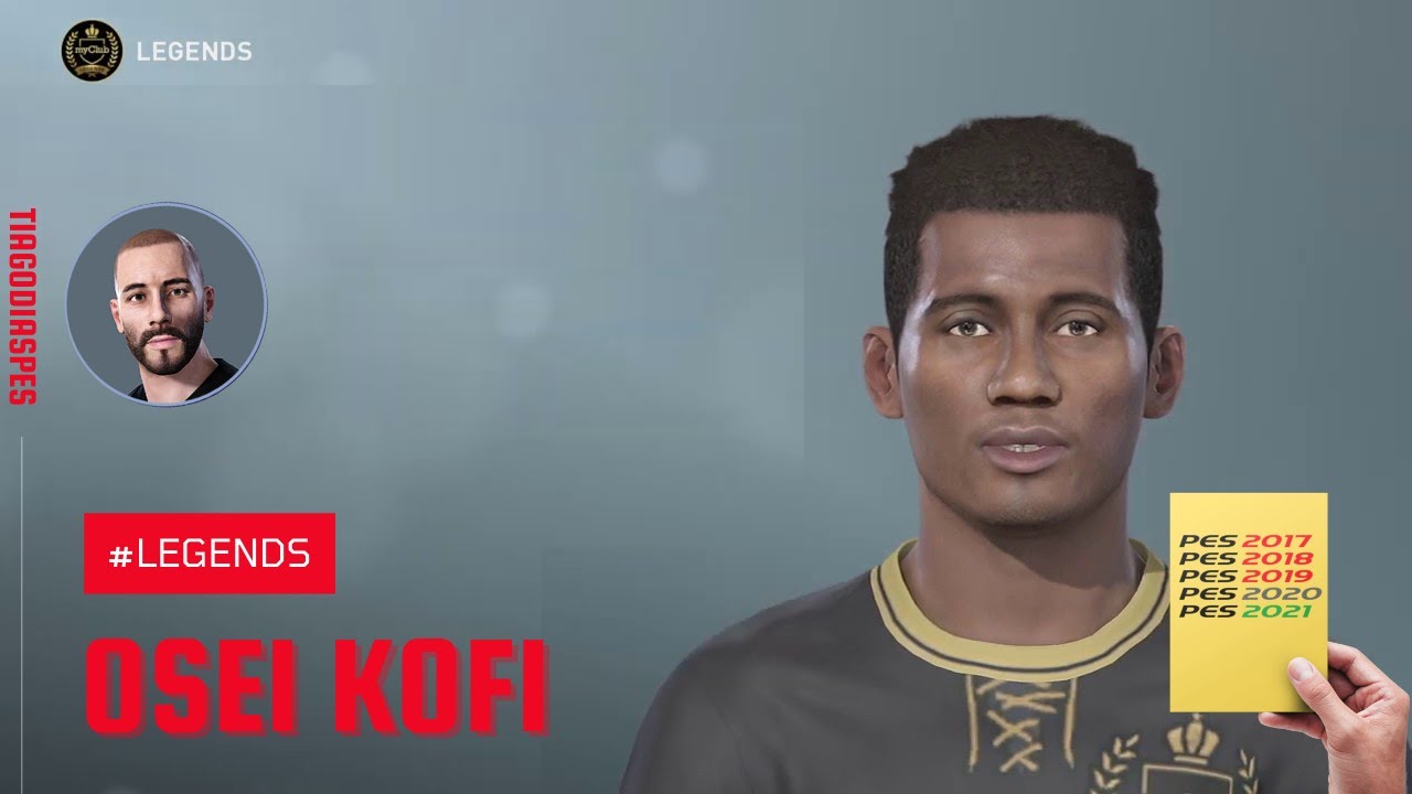 Osei Kofi Face + Stats | PES 2019 | REQUEST - YouTube
