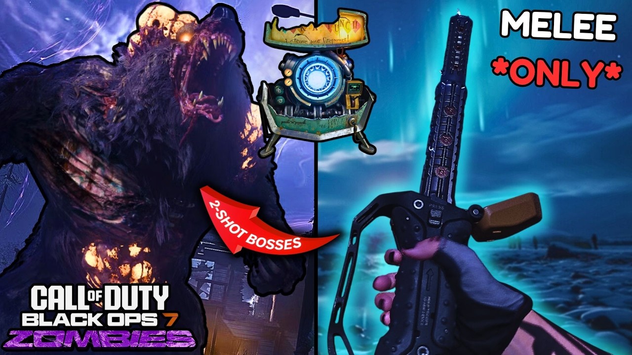 The *NEW* MELEE WEAPONS Have Been BUFFED in BO7 Zombies… (HEADSHOT THE ...