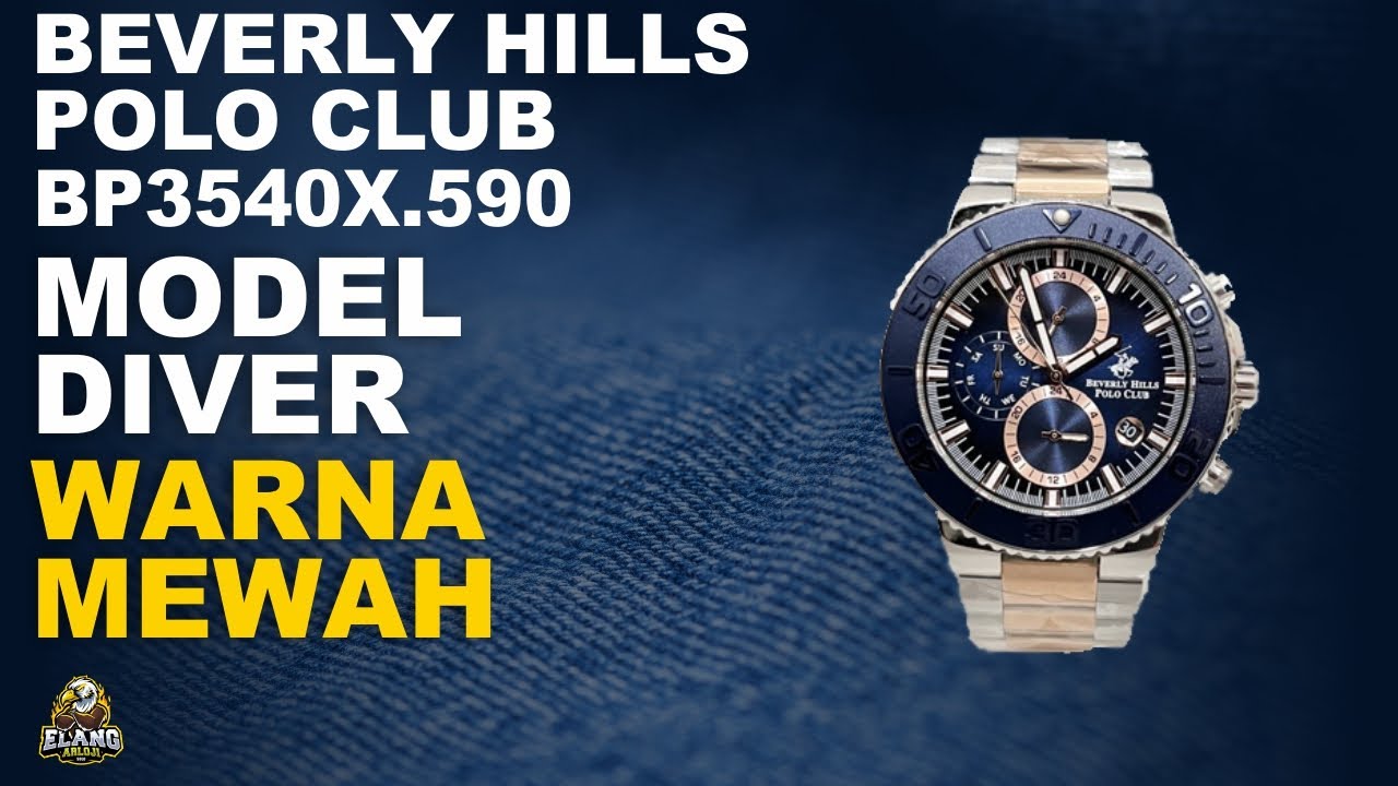 BEVERLY HILLS POLO CLUB BP3540X.590 : JAM TANGAN POLO MODEL DIVER WARNA ...