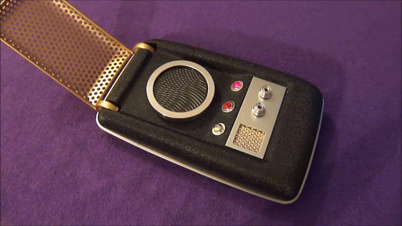 STAR TREK THE WORLD'S FIRST DELTA HERO COMMUNICATOR! CUSTOM BUILT WAND ...