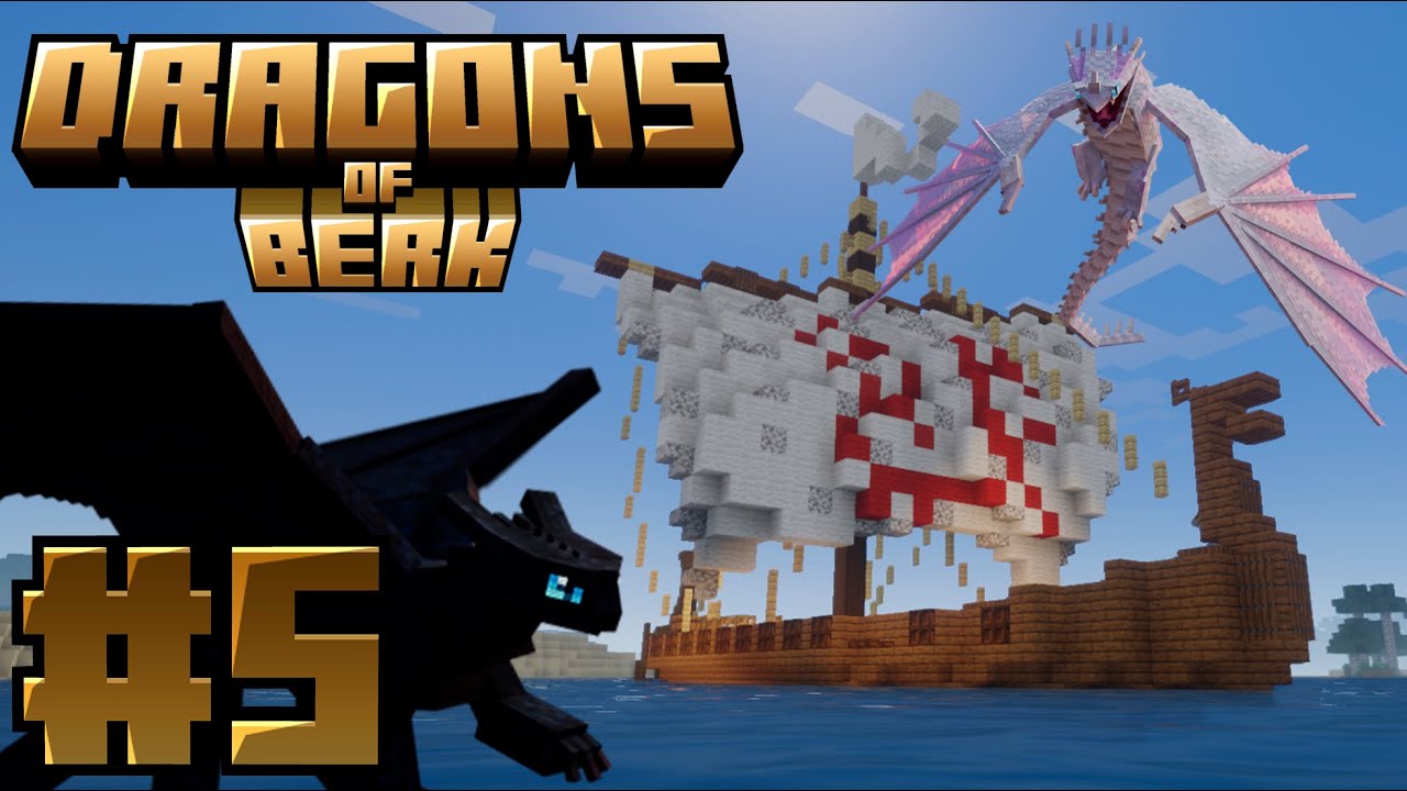 Night Fury and Albino Skrill - Minecraft Dragons of Berk | Ep5 - YouTube