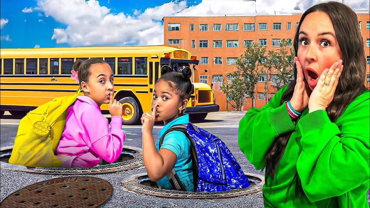 SNEAKY GIRLS GOT CAUGHT SKIPPING SCHOOL What Happens Next is SHOCKING 😳 ...