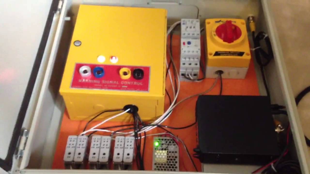 Custom Air Raid Siren Control Box - YouTube