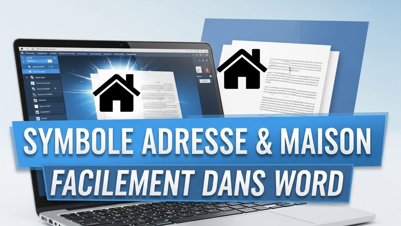 Comment faire le symbole adresse 📌 et maison 🏠︎ dans Word et autres ...