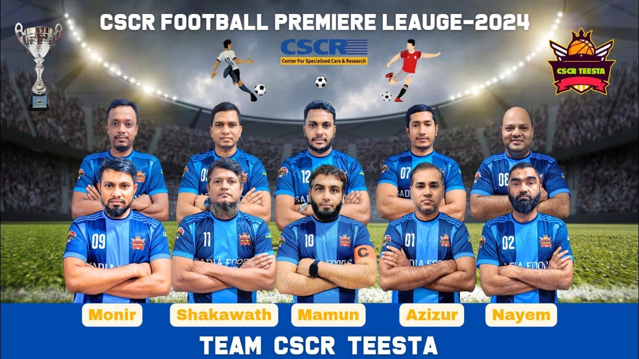 CSCR Football Premiere League 2024 - YouTube