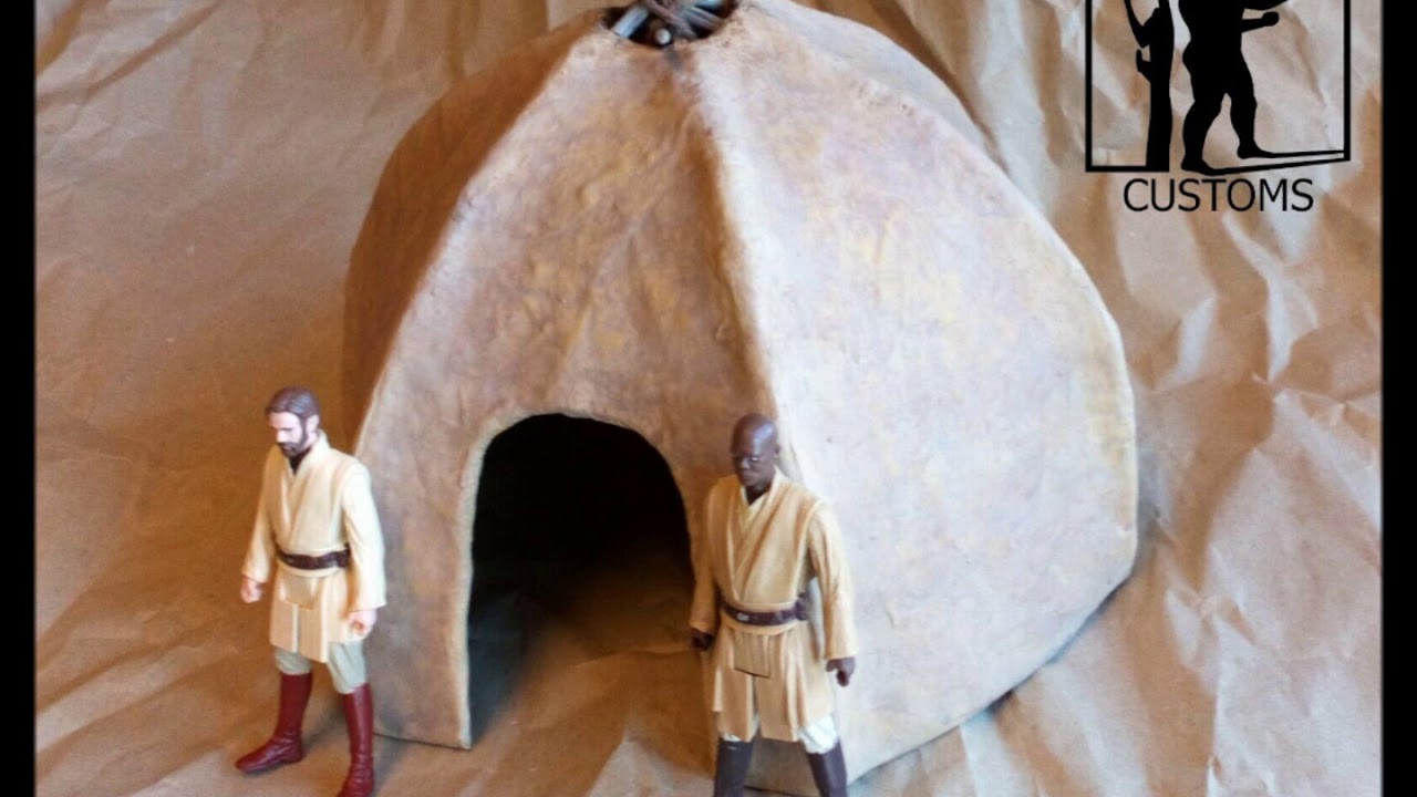 STAR WARS Tusken Raider Sand People Hut Dioramas Display by Lee ...