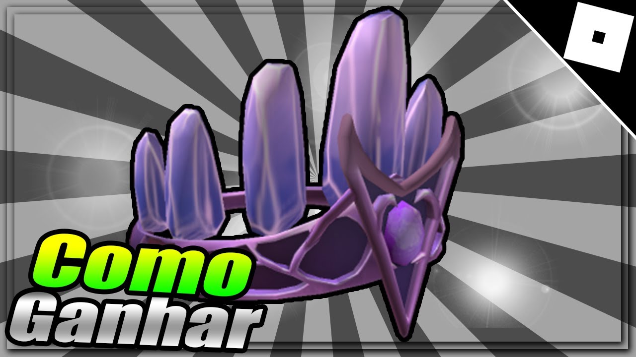 Corra Para Ganhar Agora o item Roblox Purple Gem Crown - YouTube