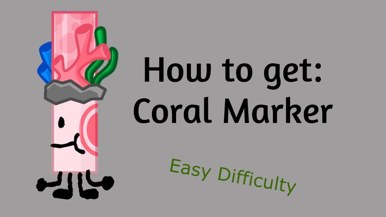 How to Find Coral Marker (Find The Markers) - YouTube