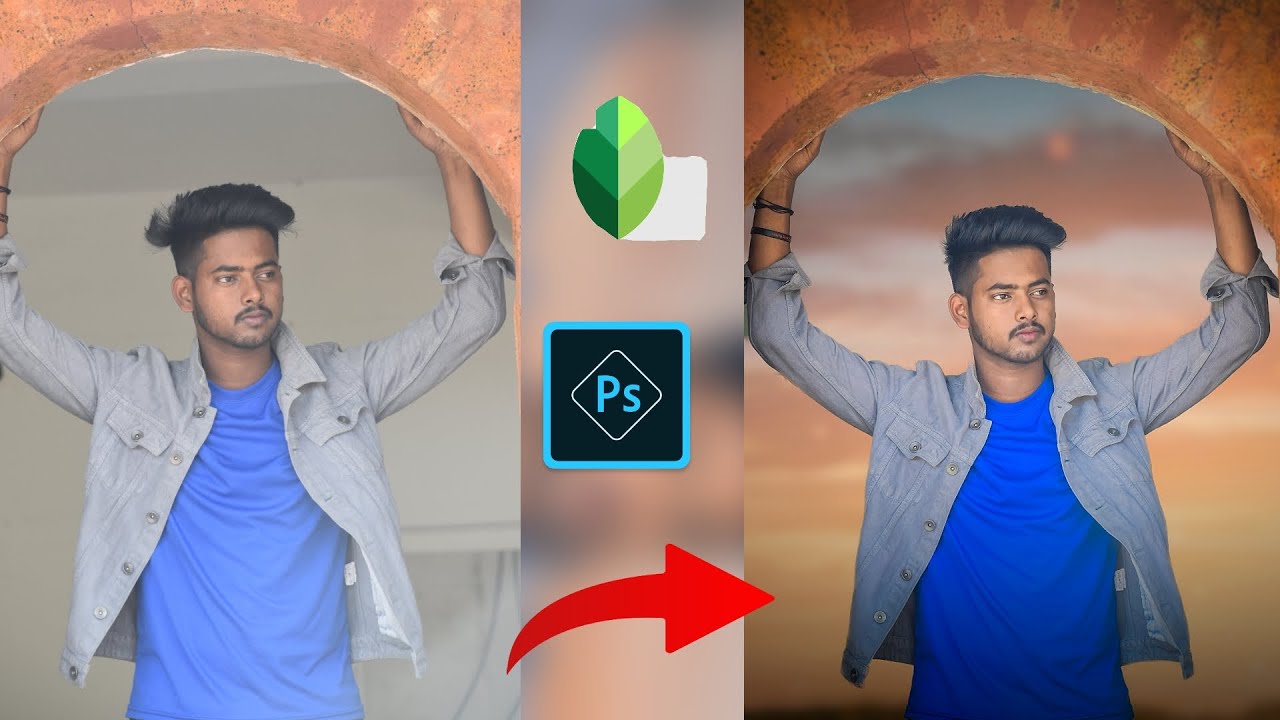 HOW TO BACKGROUND CUT ️ EDIT 🤯 IN PS CC 😍 #edit #video #vairalvideo ...