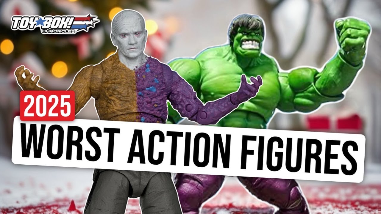 Top 10 Worst Action Figures 2025 | Toy Box Chronicles - YouTube