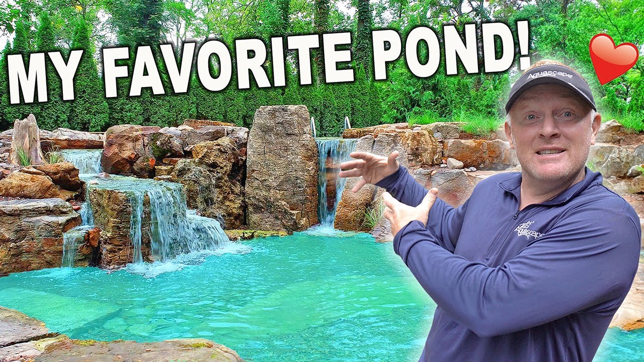 SMALLEST Recreational Pond EVER Built! - YouTube