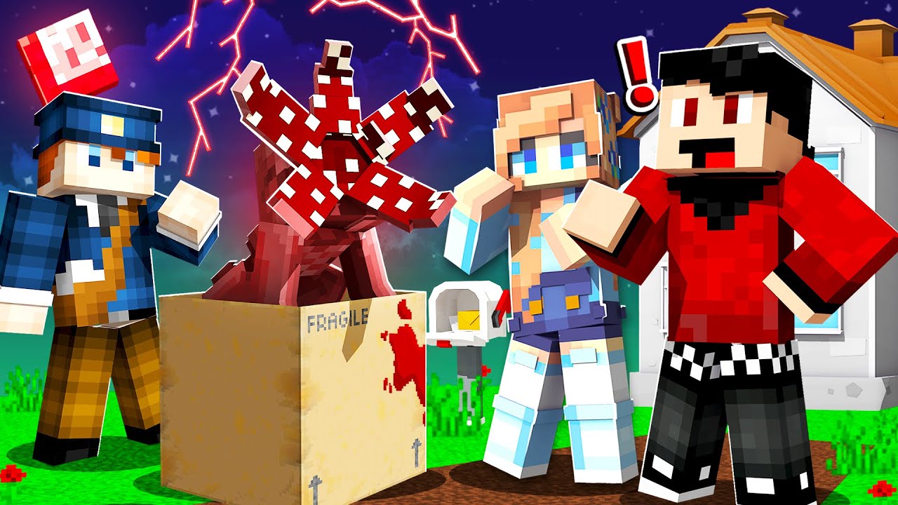 I ORDERED A MYSTERY BOX FROM THE DARK WEB IN MINECRAFT.. - YouTube