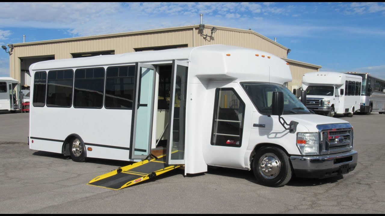 2013 Champion Low Floor Shuttle Bus S02779 - YouTube