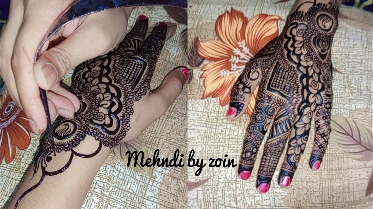 Mehndi tutorial by zoin😍#minecraft #handmade #motivation # ...