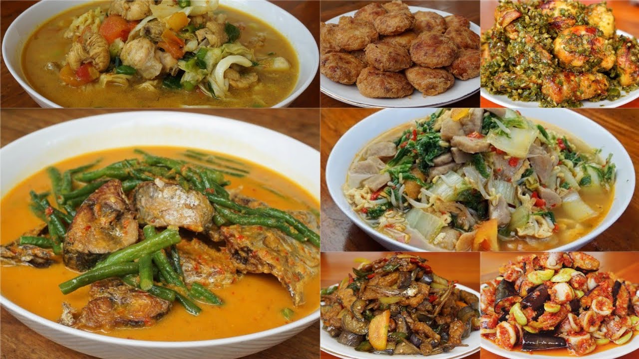 7 RESEP LAUK UNTUK SEMINGGU MUDAH DAN LEZAT || SEMUA ORANG MENYUKAINYA ...