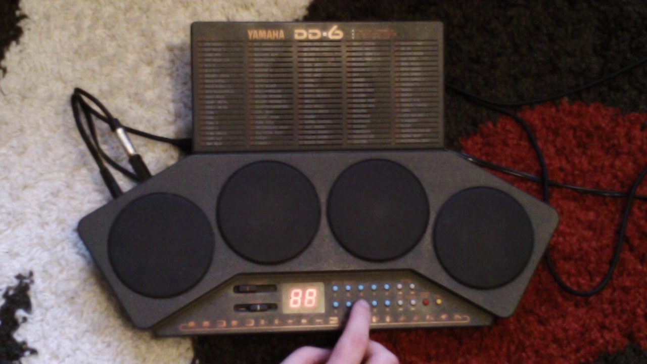 Yamaha DD-6 Drum Machine Part 2/2 - YouTube
