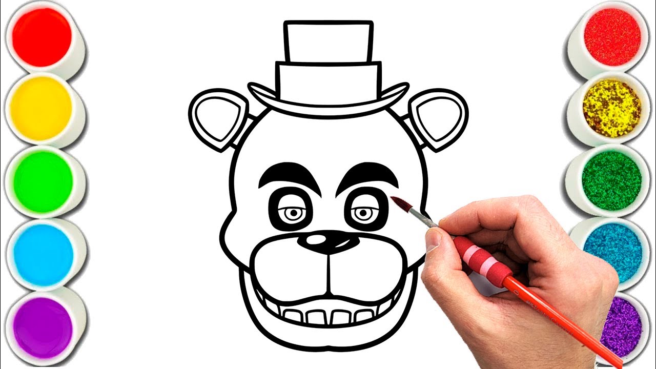 Five Nights at Freddy's Drawing, Painting & Coloring For Kids and ...